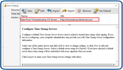 Timestamp Server For Adobe - QuyaSoft